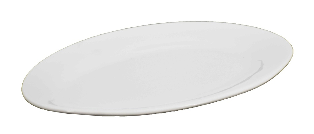 [GGK605-12] 12" White Ceramic Oval Plate (24 pcs/ctn) | Uniware B2B ...